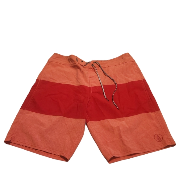 Volcom | Swim | Volcom Heathered Stripe Board Shorts | Poshmark